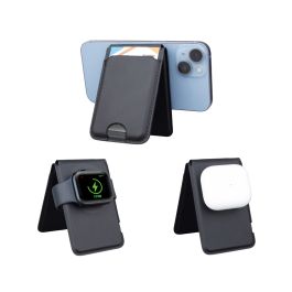 Monroe 15W Magnetic Card Wallet & Wireless Charging Stand